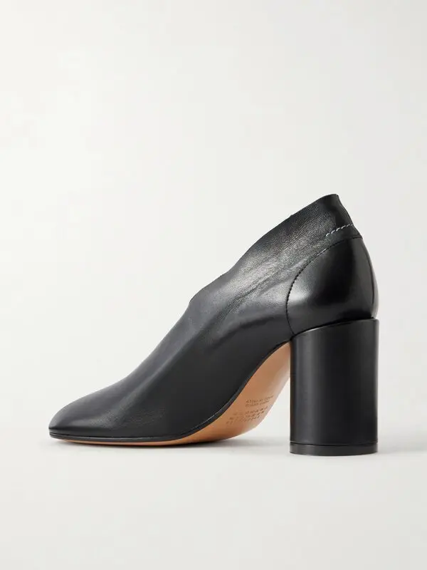 MAISON MARGIELA Court Leather Pumps - Black