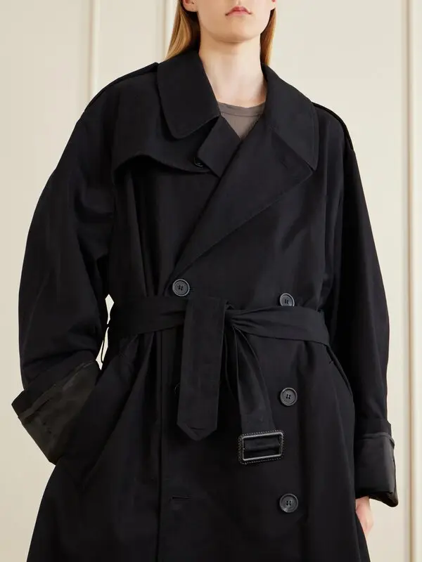 MAISON MARGIELA Cotton-gabardine Trench Coat