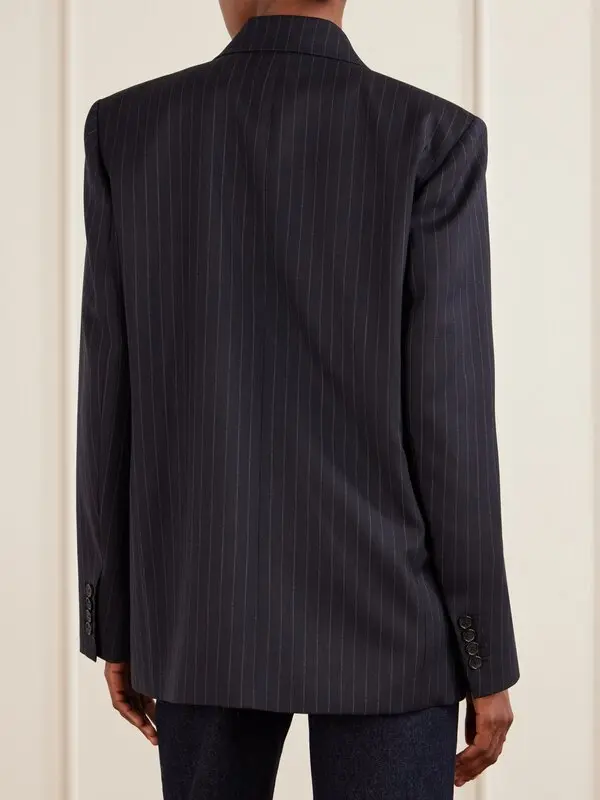 NILI LOTAN Leston Wool-blend Blazer