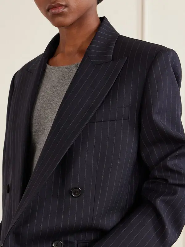 NILI LOTAN Leston Wool-blend Blazer