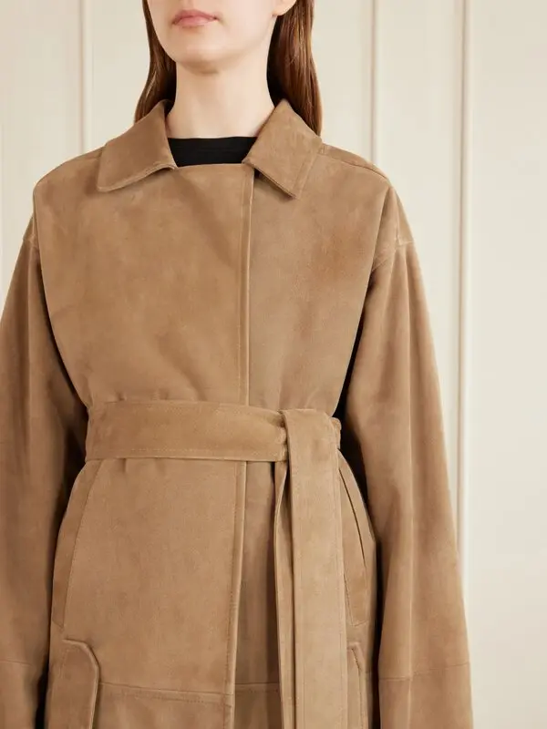 Khaite Alder Suede Jacket