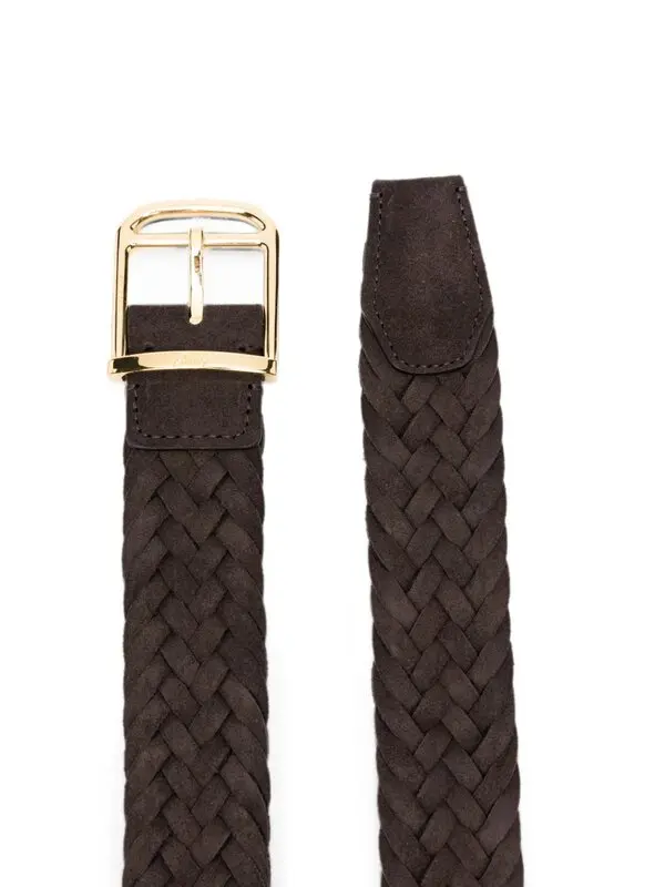 Brioni Suede Leather Belt