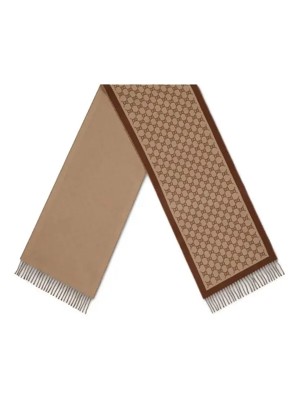 Gucci Gg Wool Scarf