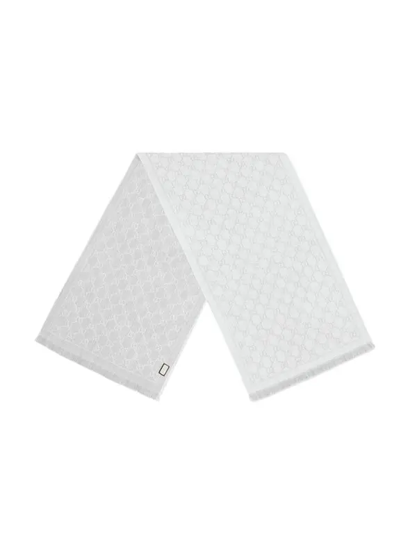 Gucci Gg Wool Scarf
