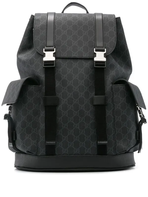 Gucci Backpack With Logo - Black