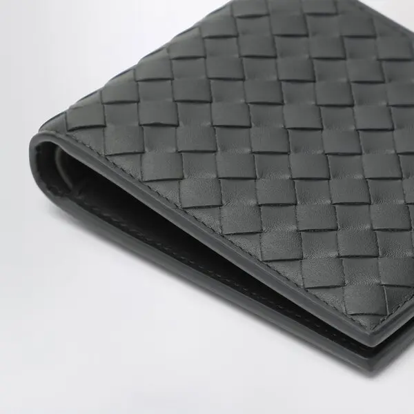 Bottega Veneta Slate Intrecciato Wallet