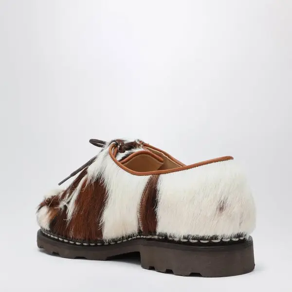 Paraboot Michael Lace-up Shoes In Pony Hair - Brown