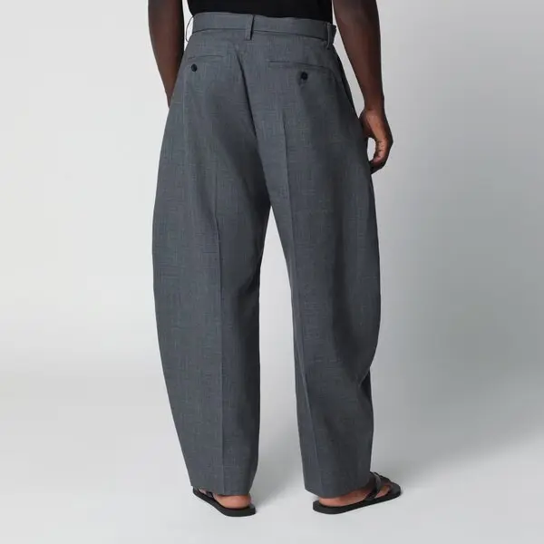 Sacai Wool Trousers With Belt