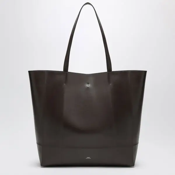 TOTEME Roam Leather Tote Bag - Brown