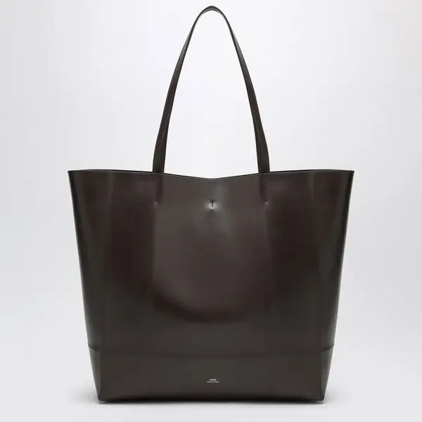 TOTEME Roam Leather Tote Bag - Brown