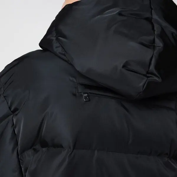 Prada Zip-up Puffer Jacket In Re-nylon