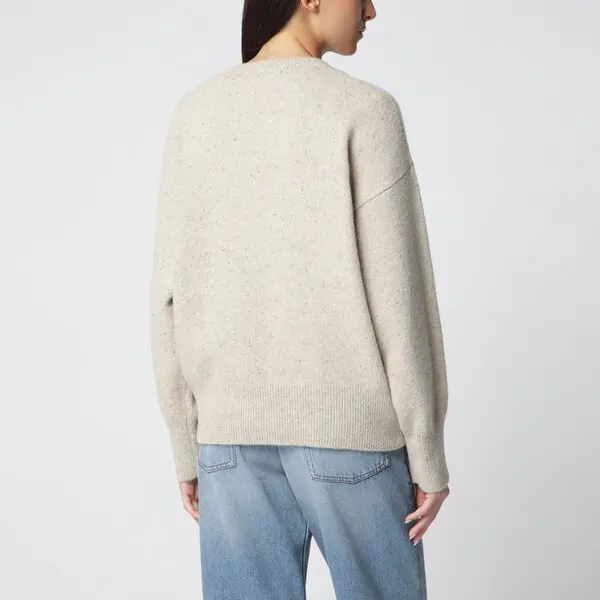 RÓHE Mélange Wool-blend Sweater