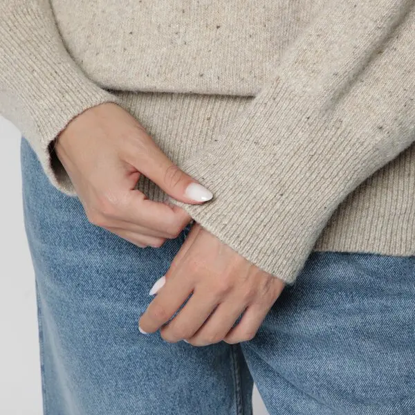 RÓHE Mélange Wool-blend Sweater