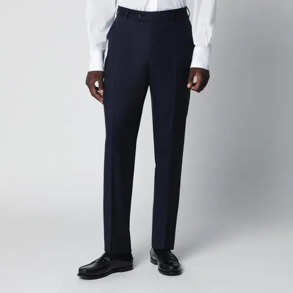 LUIGI BIANCHI Pinstripe Single-breasted Wool Suit