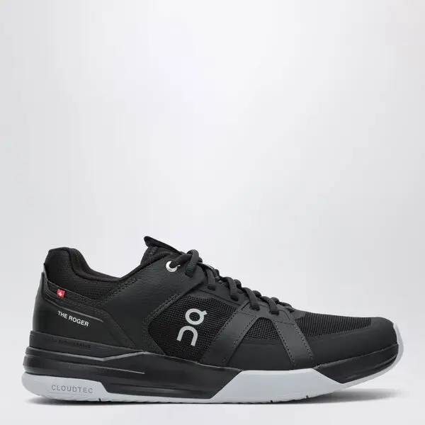 On The Roger Clubhouse Pro Tennis Shoes /glacier - Black