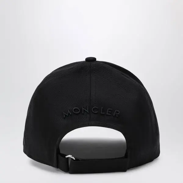 Moncler Cotton Baseball Cap With Patch