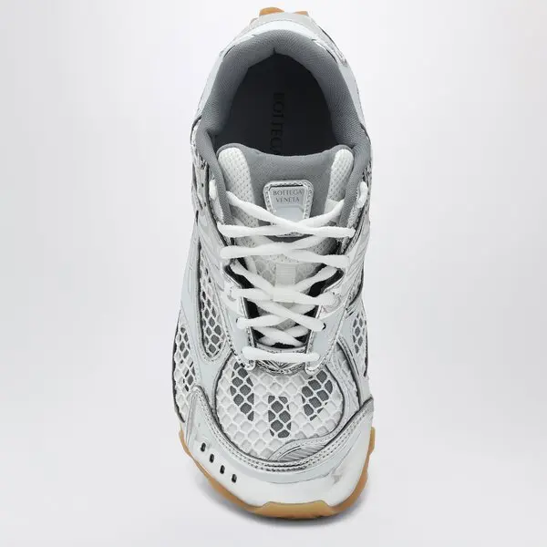 Bottega Veneta Low Orbit Silver/white Trainer