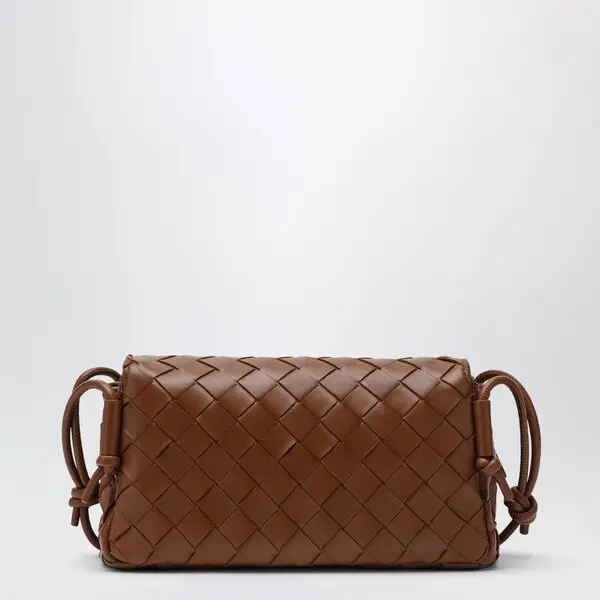 Bottega Veneta Intrecciato Crossbody Bag - Beige