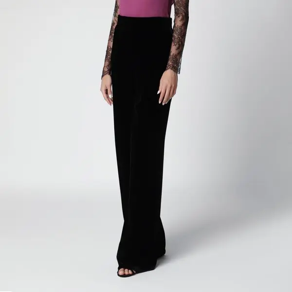 Valentino Garavani Viscose-blend Trousers