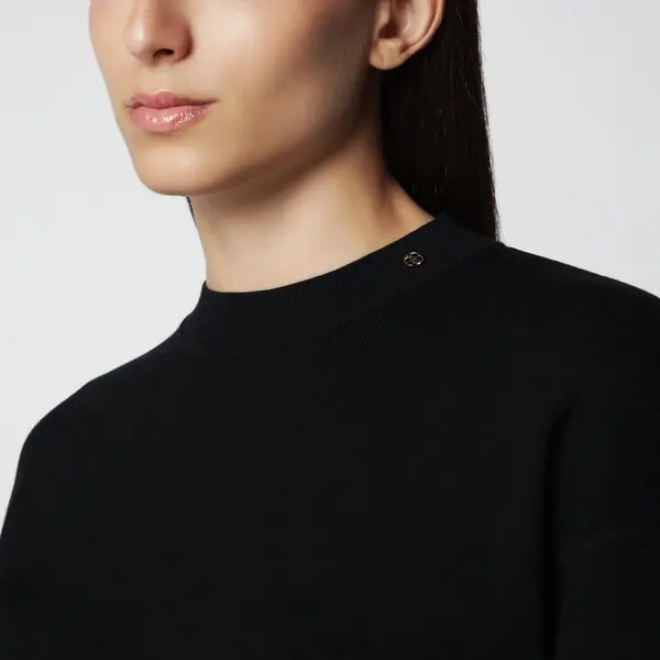 ANINE BING Viscose-blend Knit Sweater