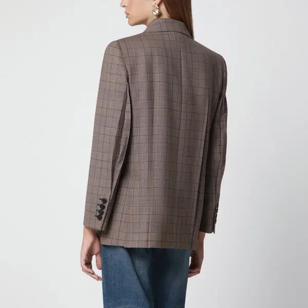 Chloé Prince Of Wales Double-breasted Jacket