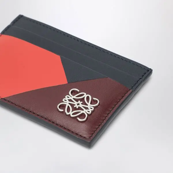 Loewe Anagram Card Holder With Multicolour Graphic Motifs