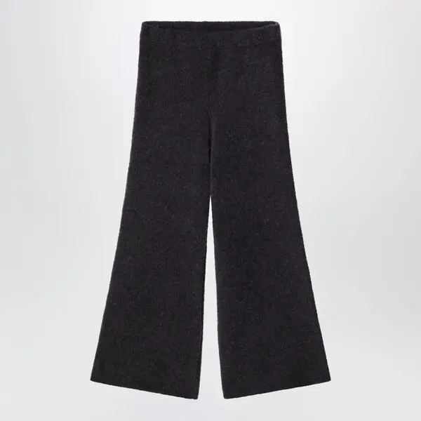 DOUUOD Ebony Bouclé Knit Trousers - Brown
