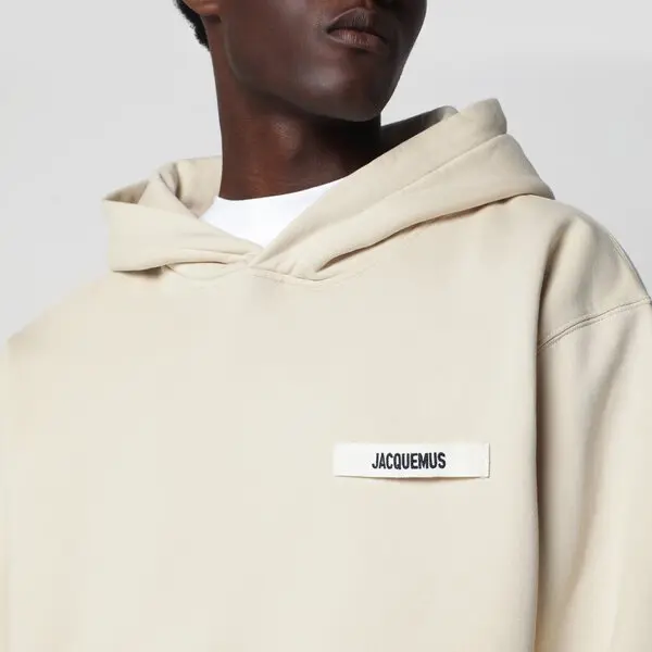 Jacquemus Hoodie With Grosgrain Logo