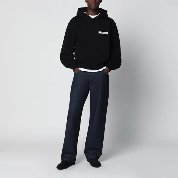 Jacquemus Hoodie With Grosgrain Logo