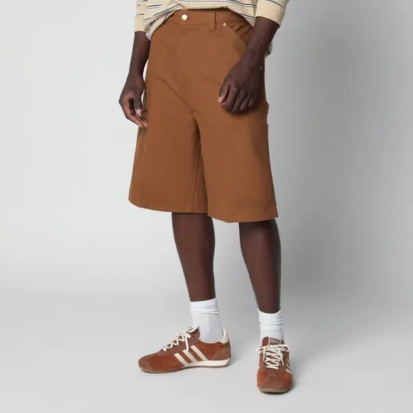 Carhartt Work In Progress Dearborn Cotton Canvas Single Knee Shorts