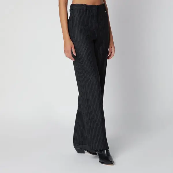 Isabel Marant Étoile Pinstripe Wool-blend Trousers