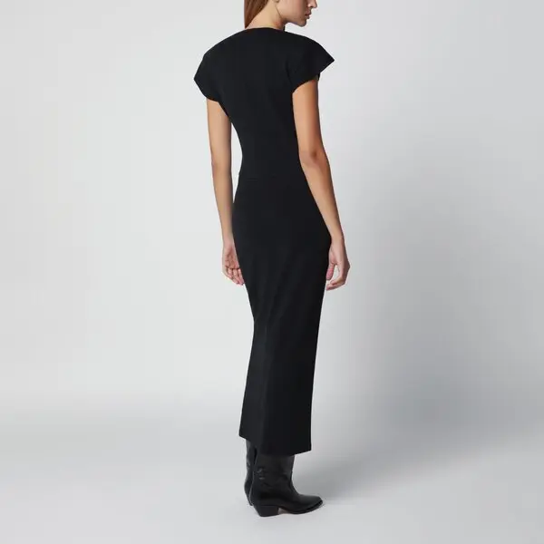 Isabel Marant Étoile Nadra Jersey Wrap Dress - Black