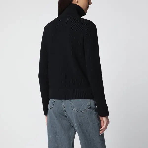 MAISON MARGIELA Wool-blend Zip Cardigan