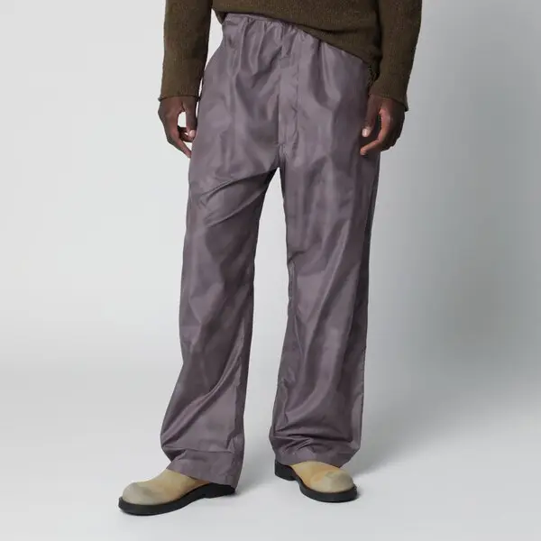 MAISON MARGIELA Technical Fabric Trousers - Brown