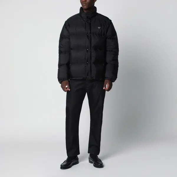 Prada Convertible Re-nylon Down Jacket