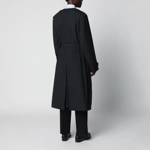 Prada Double-breasted Cotton-blend Trench Coat