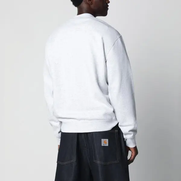 Jacquemus Crewneck Sweatshirt With Grosgrain Logo