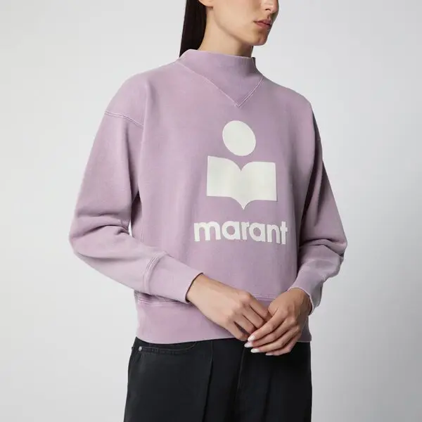 Isabel Marant Étoile Moby Cotton Sweatshirt - Pink