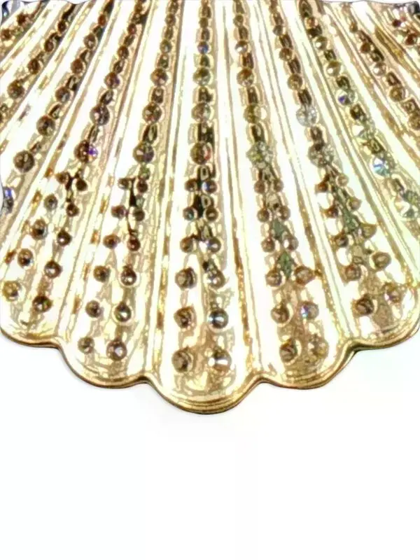 HYT JEWELRY Diamond Shell Earrings