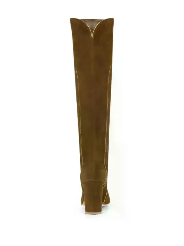 GIANVITO ROSSI Juliette Piped-trim Boots