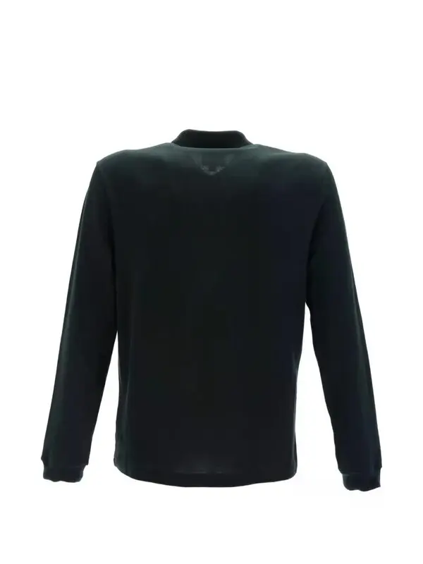 Lacoste Long-sleeve Logo-patch Polo Shirt
