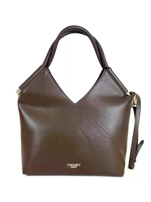 TWINSET Logo-plaque Top-handle Tote Bag