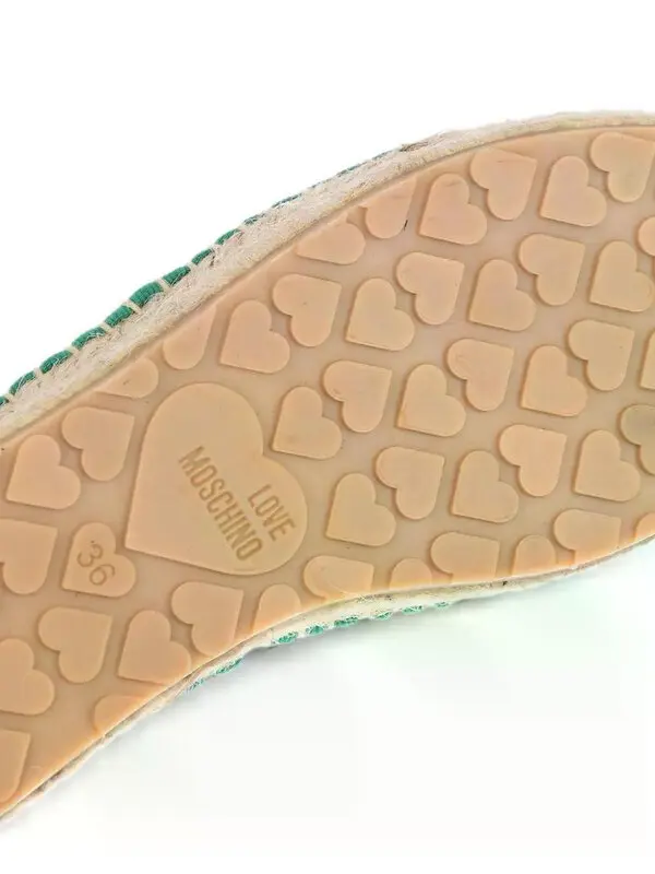 Moschino Logo-print Espadrilles
