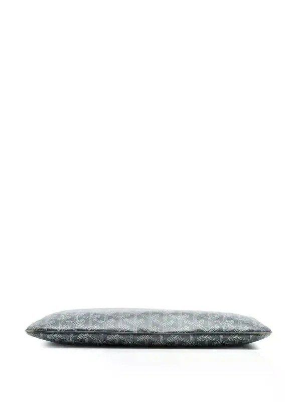 Goyard Senat Mm Clutch Bag - Grey