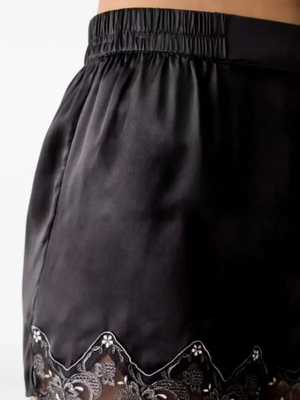 Chantelle Lace-trim Pyjama Shorts