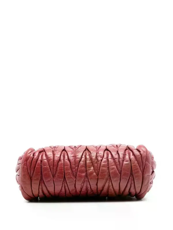 Miu Miu Matelasse Leather Shoulder Bag