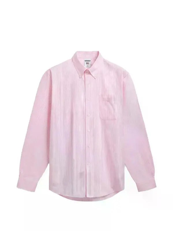 SEBAGO Striped Button-fastening Shirt - Pink