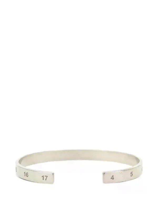 MAISON MARGIELA Numeric Logo-engraved Bangle