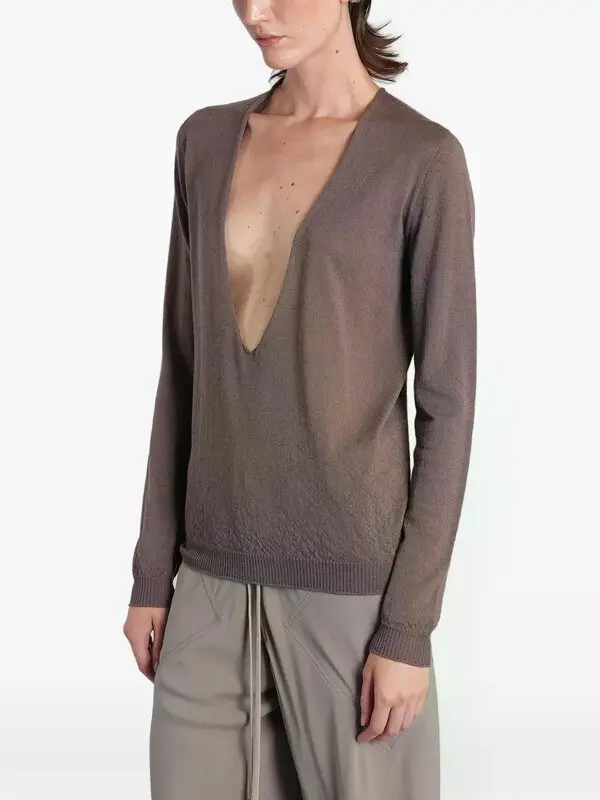 Rick Owens Deep V-neck Sweater