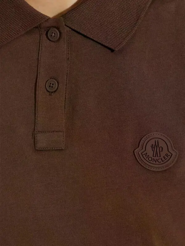 Moncler Logo-patch Polo Shirt